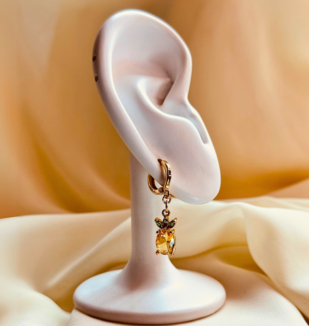 ARETES PINEAPPLE – Prusten Anillos Únicos